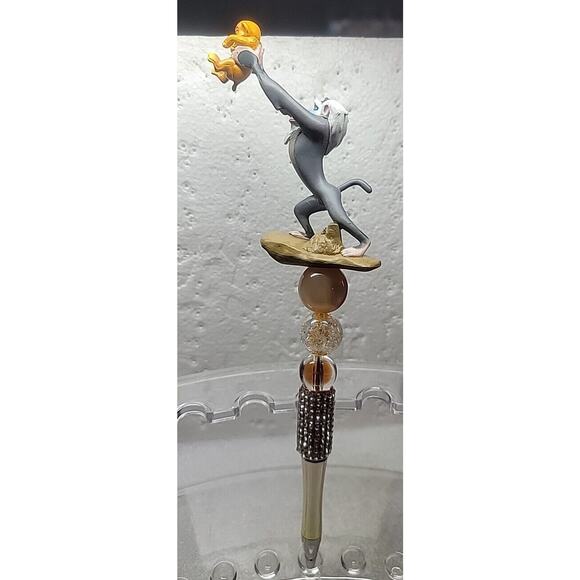 Unbranded | Office | Disney Beaded Pen Rafiki Holding Baby Simba From ...